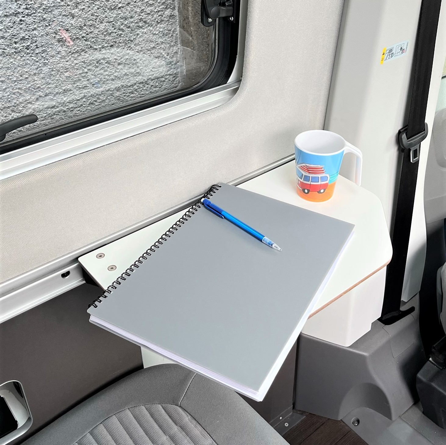 Yes Campervan Small Side Table for the VW Grand California 600 and 680 ...