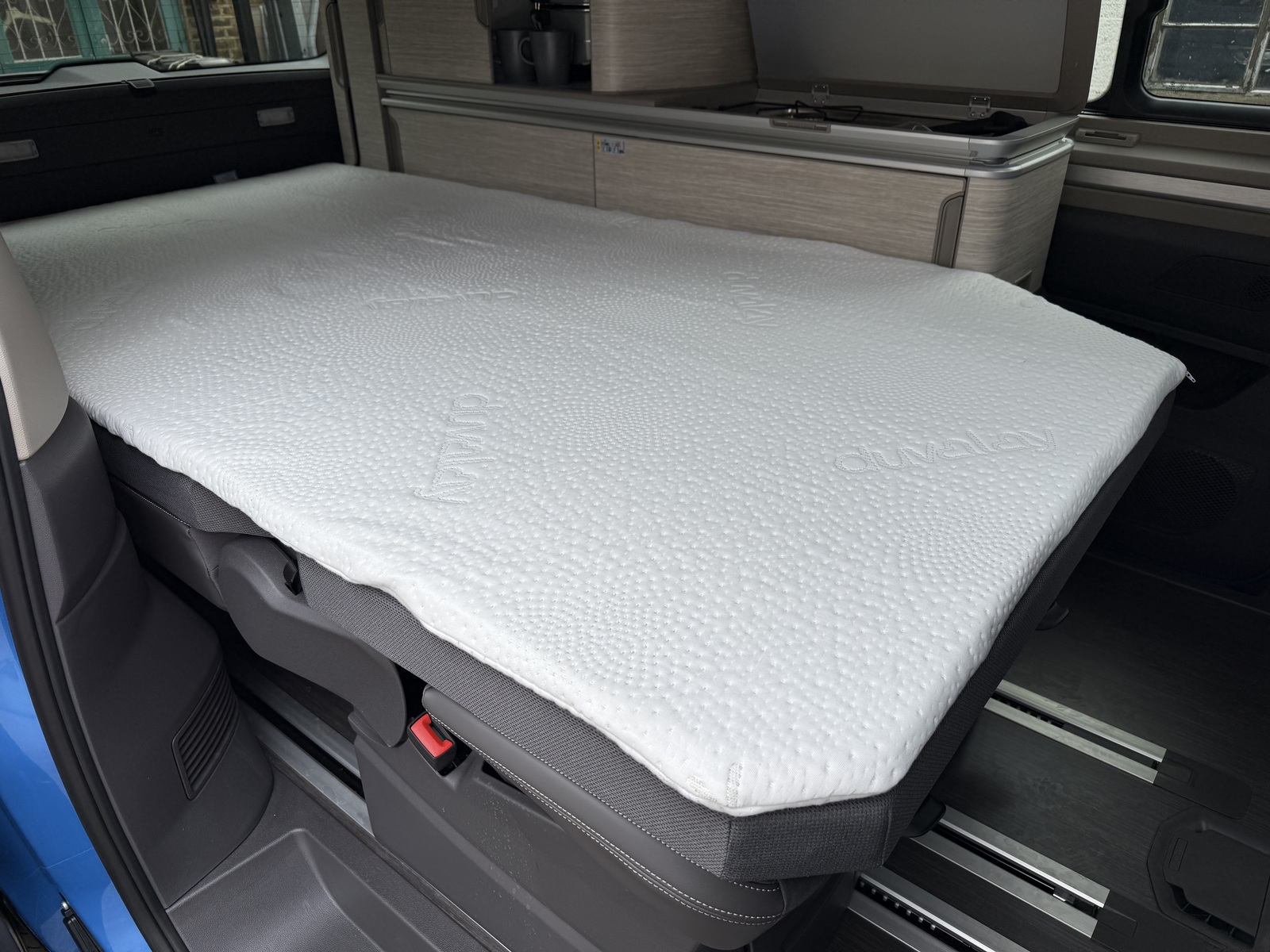 DUVALAY, Lower bed Mattress Topper, VW T7 California Ocean/Coast | CamperVantastic Camper Van ...