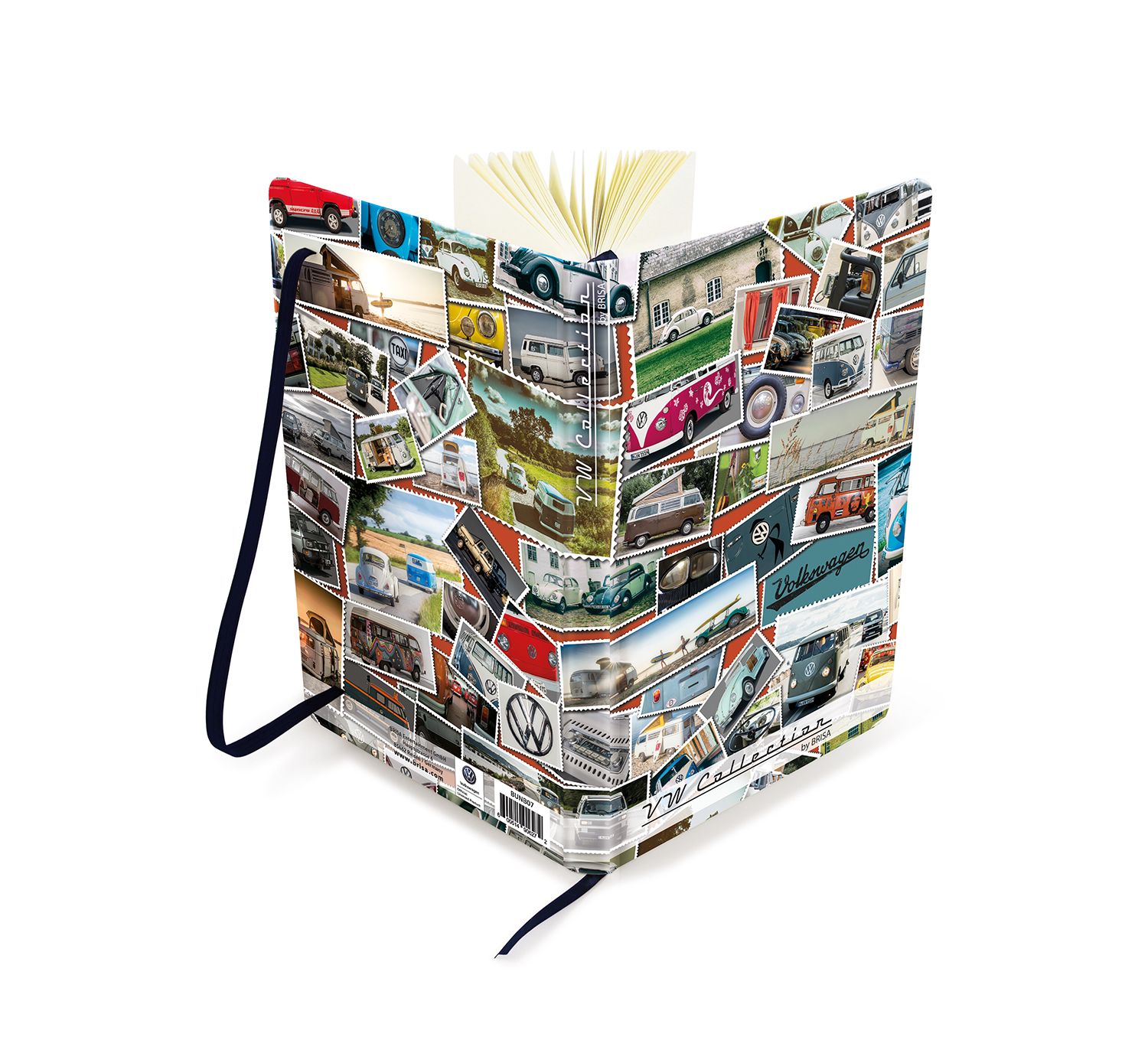 VW T1 BUS PAPER NOTEBOOK, A5 FORMAT, LINED | CamperVantastic Camper Van ...